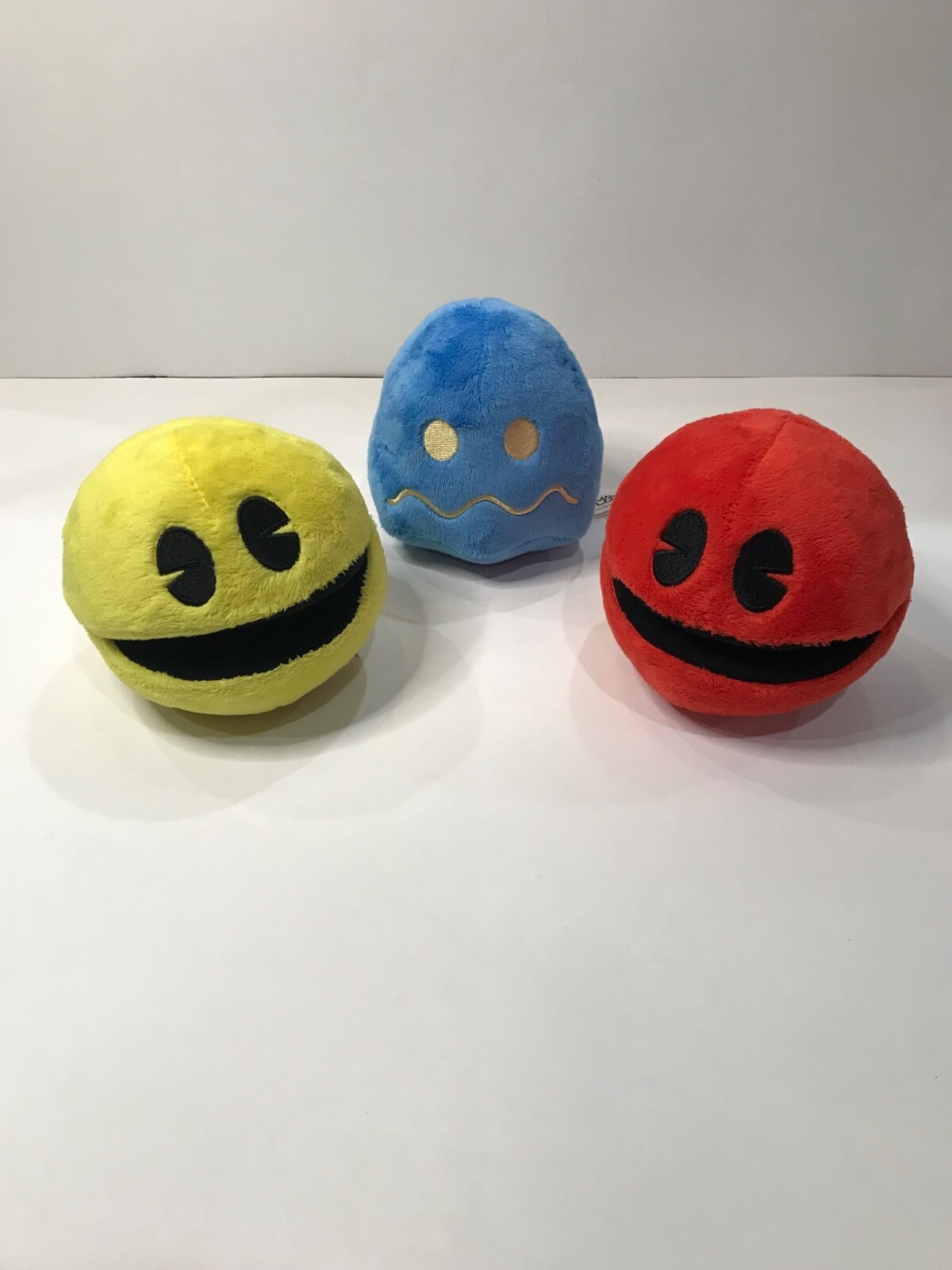 Pac Man Plush with Blue Ms Pac Man Ghost Plush Stuffed Animals | eBay
