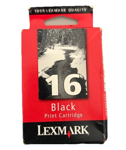 Lexmark 16 Black Inkjet Print Cartridge Genuine/Original MPN 10N0016 ...