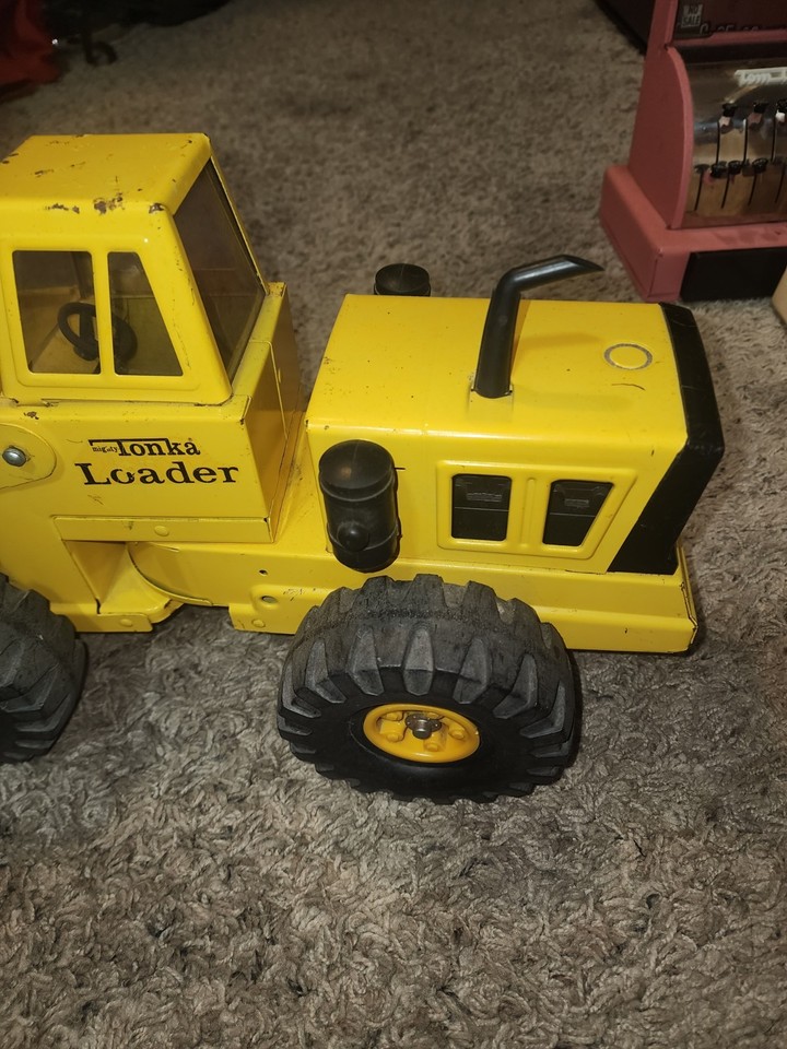 Vtg Tonka Loader, 1960's Tonka Loader, Toy Loader, Antique toy, Gravel ...