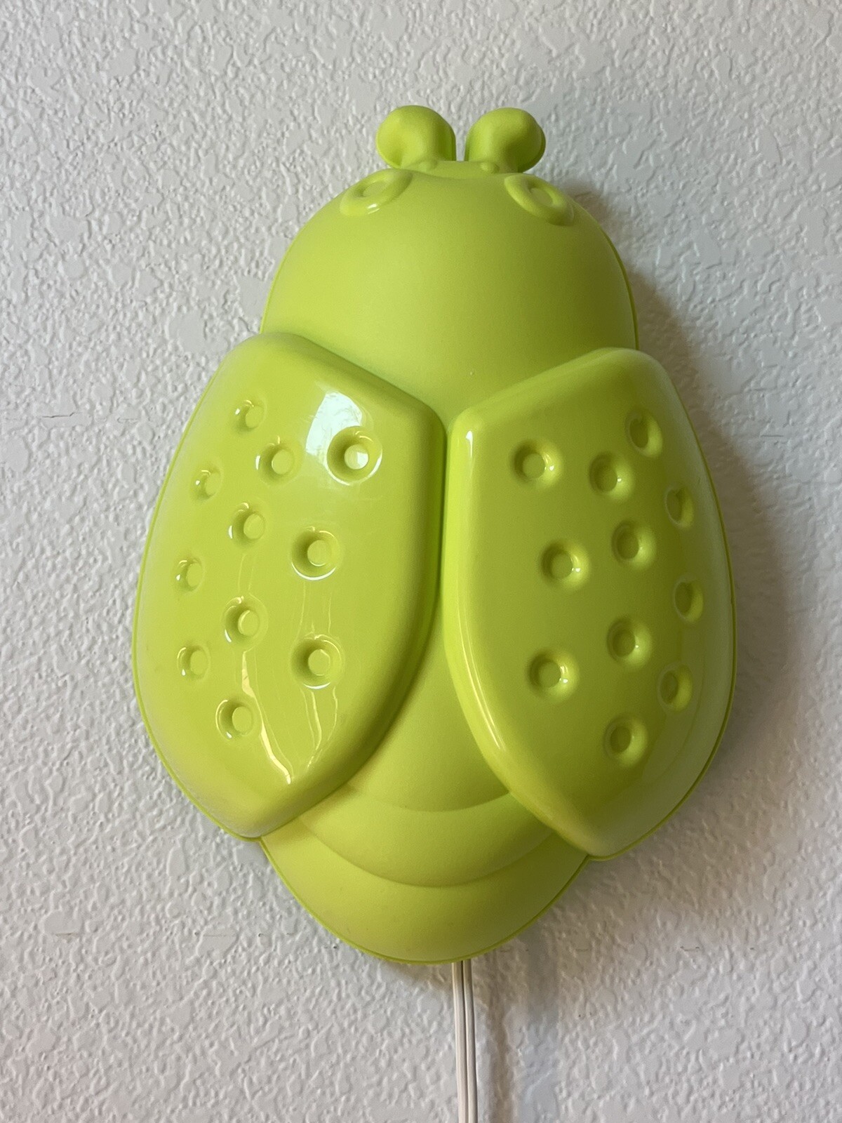 Ikea Ladybug Night Light SMILA BAGGE Children's Nursery Lime Green Bug ...