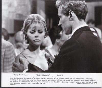 Britt Ekland George Mikell The Double Man 1967 movie photo 44196 | eBay