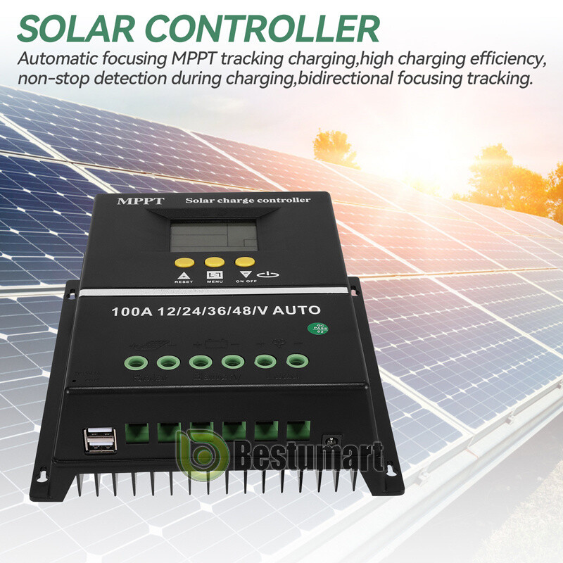 MPPT Solar Panel Regulator Charge Controller Auto Focus Tracking 30 ...