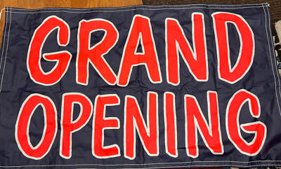 2x4 ft Grand Opening Banner Sign - Vinyl. | eBay