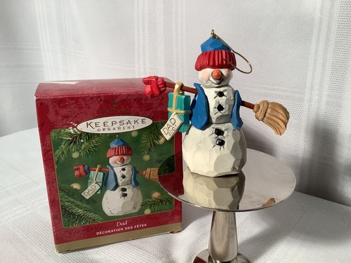 Vintage 2001 Snowman Hallmark Ornament, Box Included | eBay