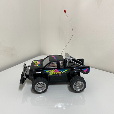 Tyco Mini Bandit RC Truck (Truck Only UNTESTED) Black Neon RARE Vintage ...