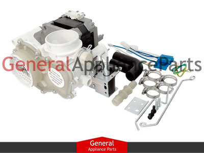 Dishwasher Motor Pump Assembly Fits GE Hotpoint Kenmore RCA # WD26X74 ...
