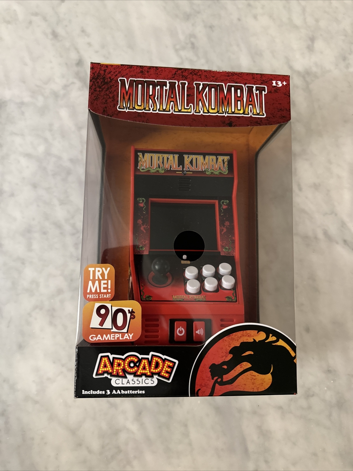 Brand New Mortal Kombat Arcade Machine Handheld Classics Game Color ...