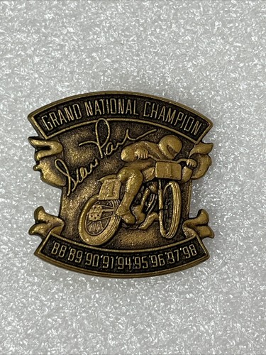 Rare Scott Parker “Grand National Champion Pin Harley-Davidson XR-750 ...