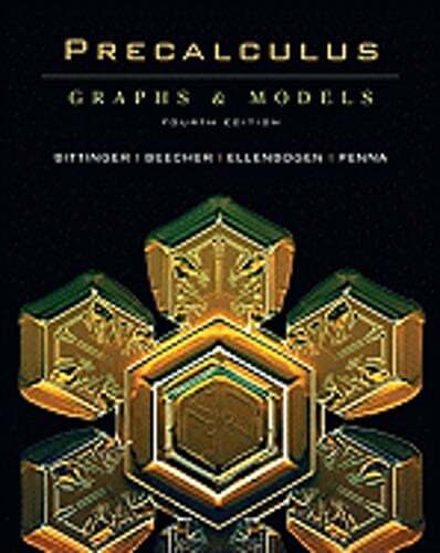 Precalculus: Graphs and Models by Marvin L Bittinger: Used ...