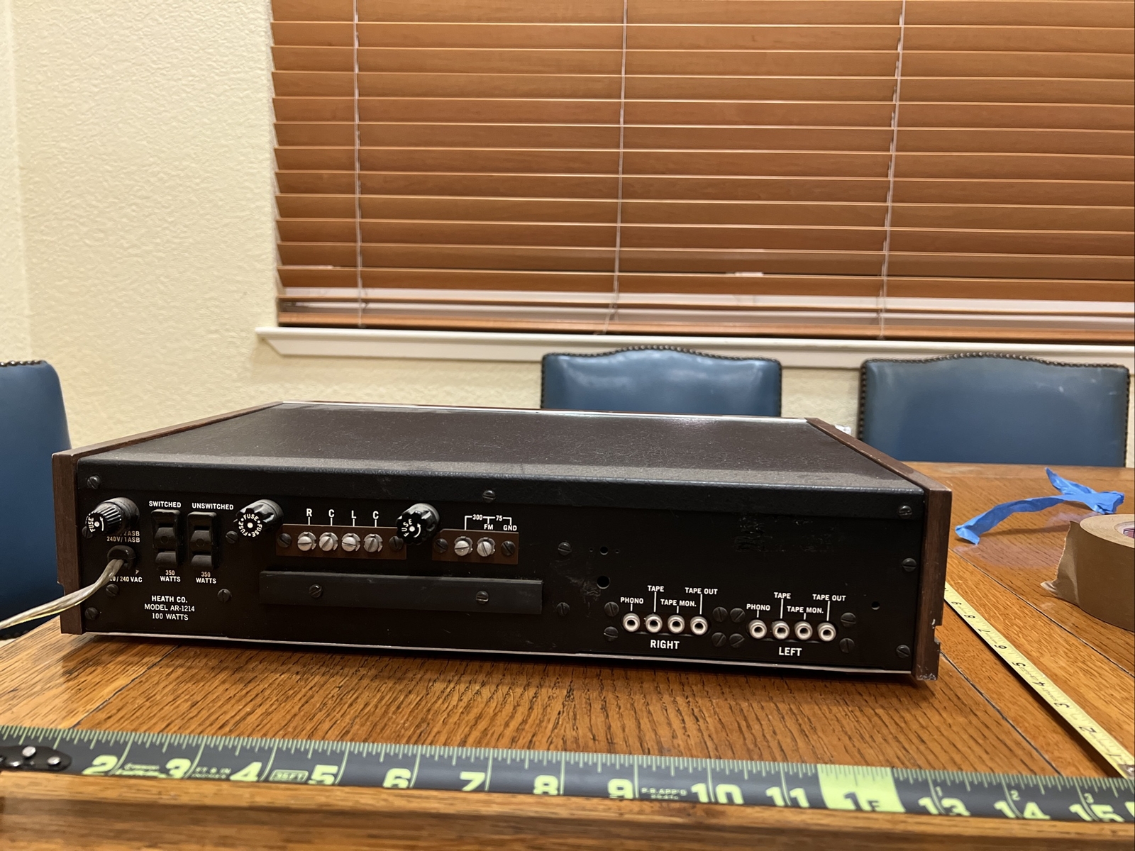 Heathkit AR-1214 AM/FM Stereo Receiver Vintage | eBay