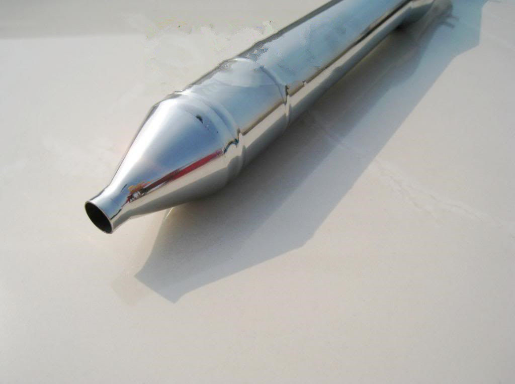 #203 Stainless Steel Exhaust Pipe Tuned Pipe for 26cc Zenoah RC Boat ...