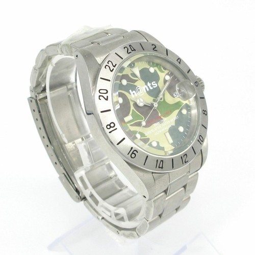 H Nts Safari Explorer Men'S Watch Automatic Camouflage Dial Management ...