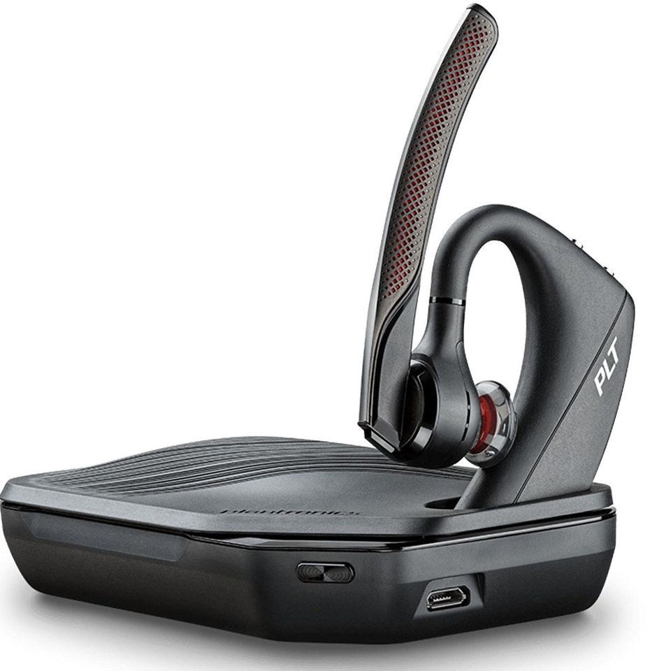 Poly Voyager 5200 UC Bluetooth Wireless Headset Noise Cancelling ...