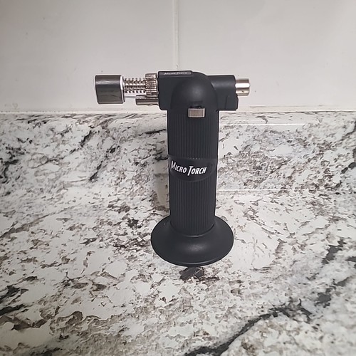 BUTANE GAS FUEL MINI HAND HELD HANDHELD BLOW TORCH BLOW CULINARY TORCH ...