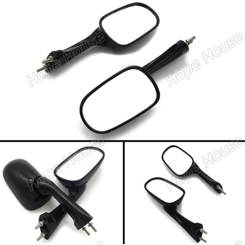 Pair Rear View Mirrors for Honda CBR250 MC19 MC22 CBR400 NC29 NC23 1986 ...