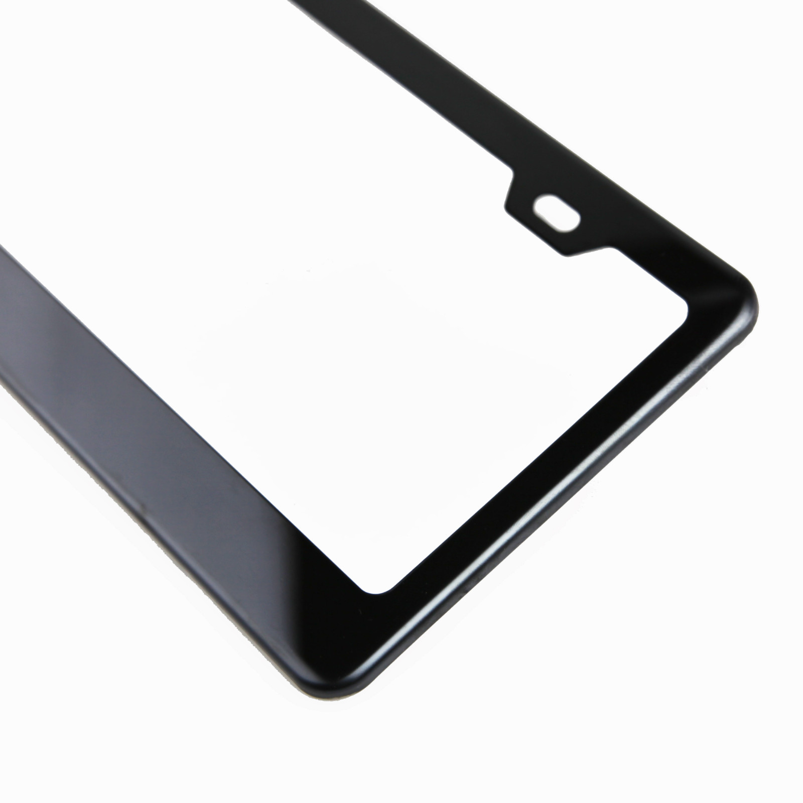 Titanium Gun Metal License Plate Frame ML350 Laser Etched Metal Screw ...