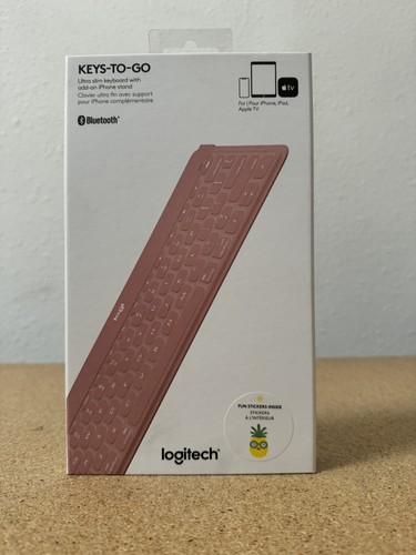 Logitech Super-Slim Wireless Bluetooth Keyboard For iPhone iPad Apple ...