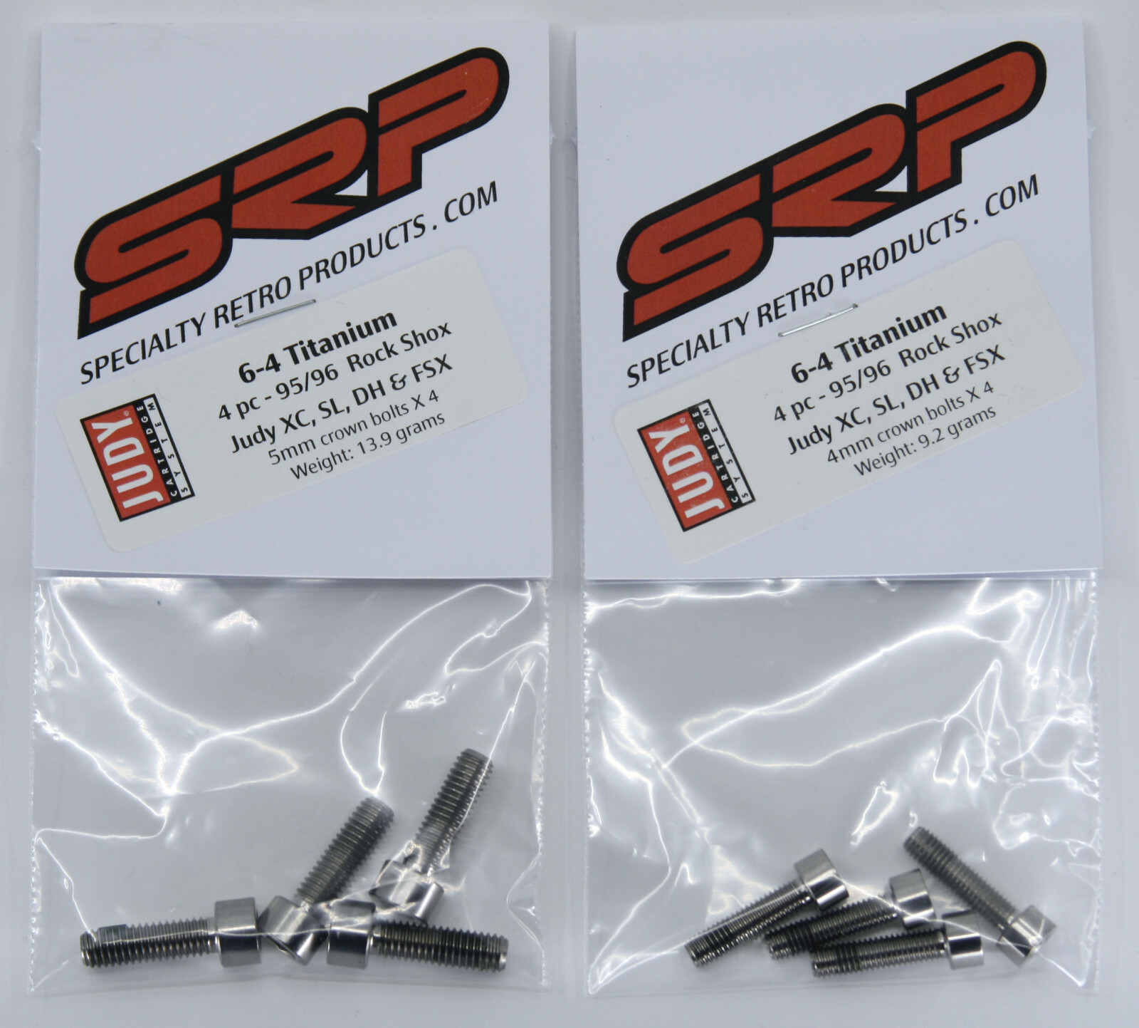 SRP Titanium bolt kit for Rock Shox Judy DH SL XC FSX | eBay