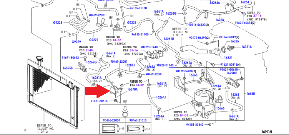 2004-2009 Toyota Prius Coolant Control Valve GENUINE TOYOTA OEM NEW ...