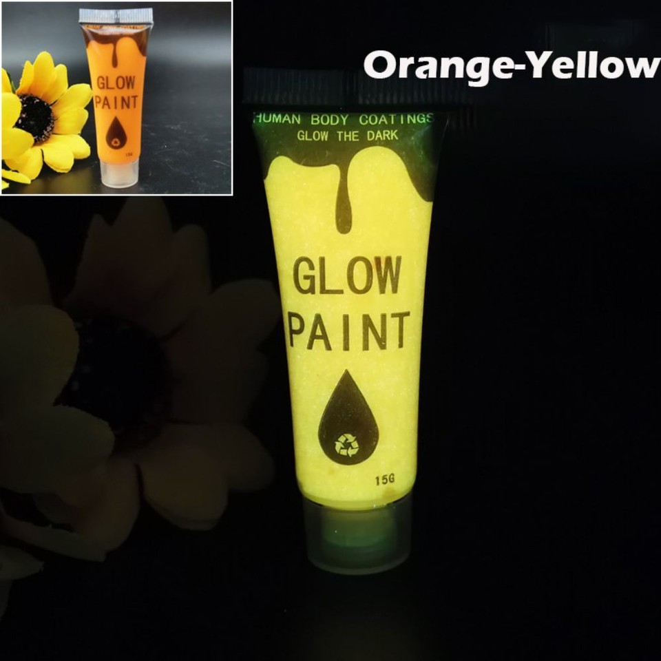 Non-Toxic Fluorescent Acrylic Pigment Light Absorbing Paint Festival | eBay