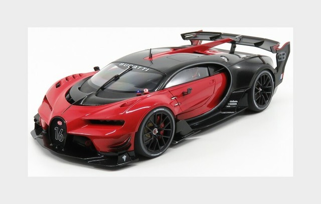 AUTOart Bugatti Vision Gran Turismo Diecast Model Car - Red/Black ...