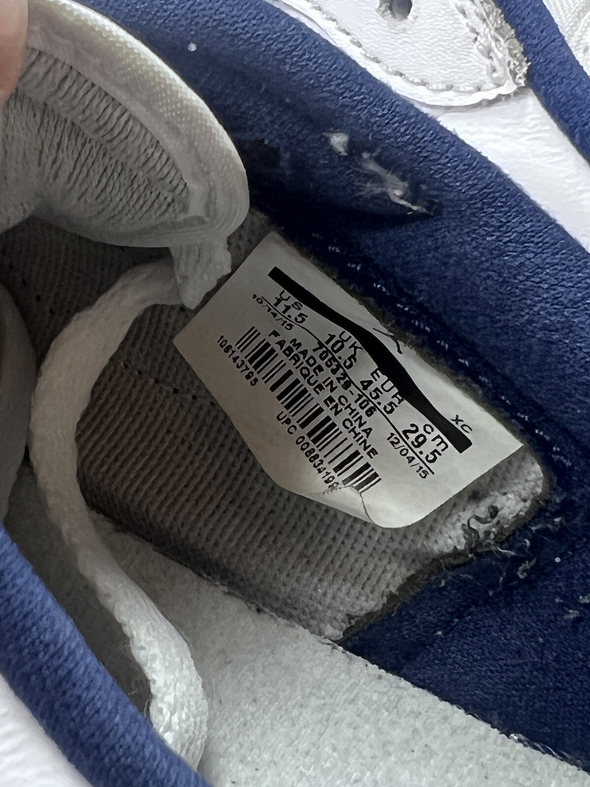 Nike Air Jordan 1 Low OG Metallic Blue Shoes Midnight… - Gem