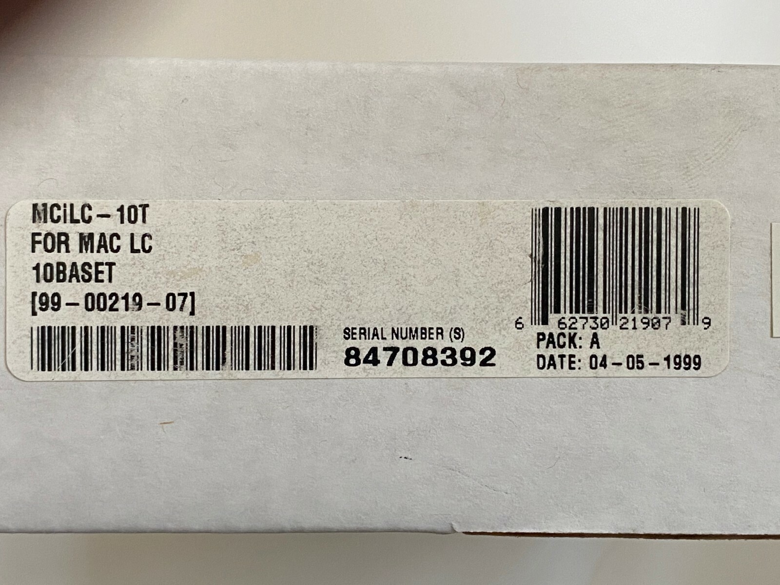 Asante MacCon MCILC-10T Ethernet card for vintage Macintosh LC | eBay