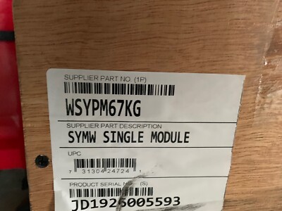 NEW WSYPM67KH APC SYMW Single Power Module 67KW 400V | eBay