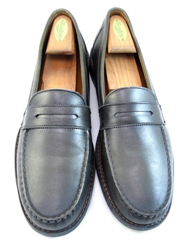 Allen Edmonds "DYLAN" Casual Penny Loafers 10 D Burnished Olive (329N ...