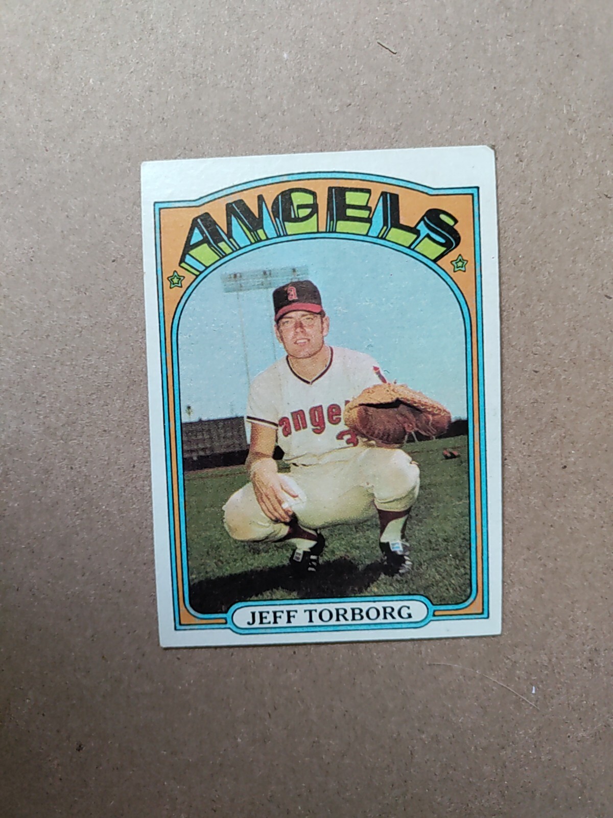 1972 TOPPS ** BASEBALL CARD # 404 JEFF TORBORG ANGELS CATCHER vg | eBay