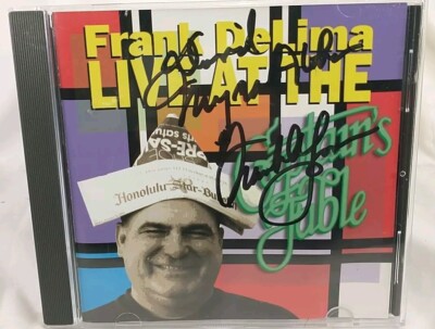 FRANK DELIMA - Live At The Captain's Table - CD - UNVERIFIED SIGNATURE ...
