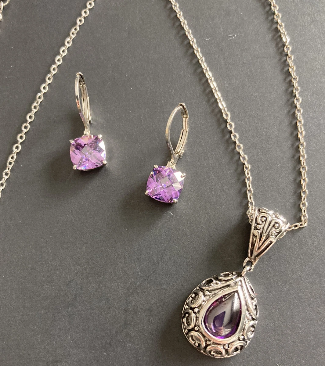 February Birthstone Necklace