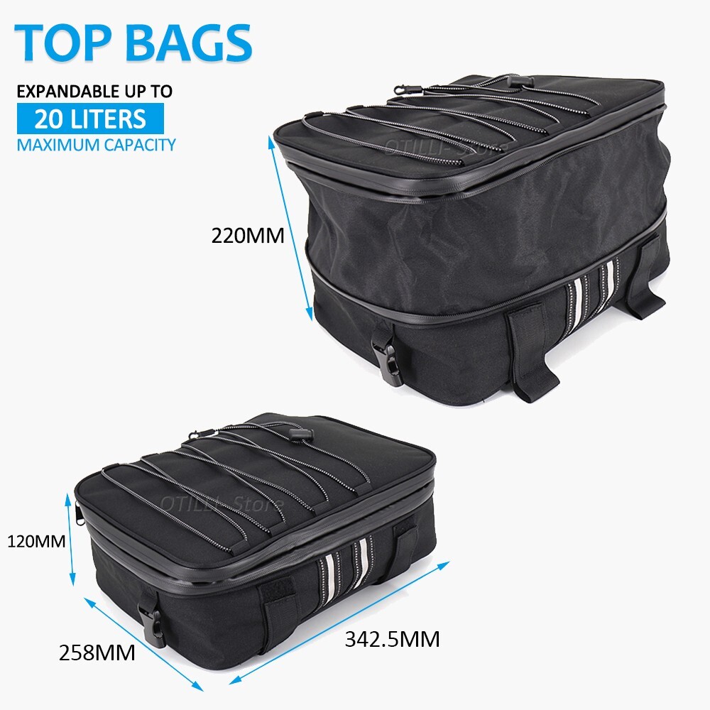 Motorcycle Top Bag Luggage Tool Bag For BMW R1200GS R1250GS F850GS ...