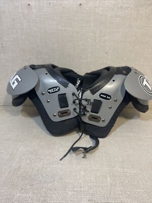 TAG BATTLE GEAR PRO 50 Youth Football Shoulder Pads Small 10-11 Inch | eBay