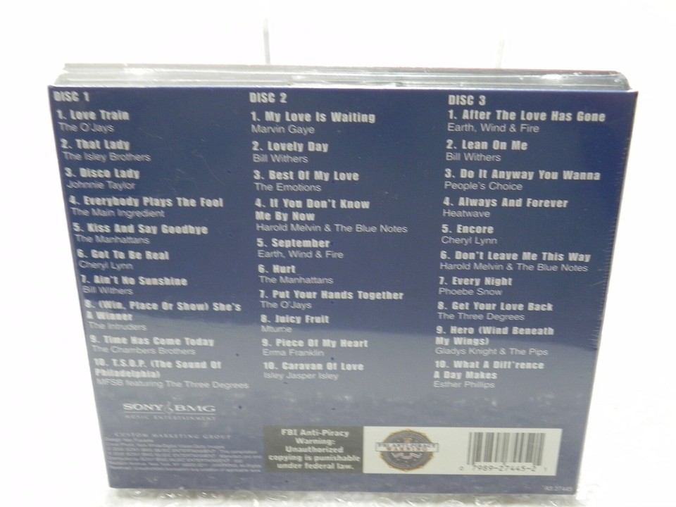 VARIOUS : ULTIMATE SOUL COLLECTION (3 disc, 30 tracks) (CD) sealed ...