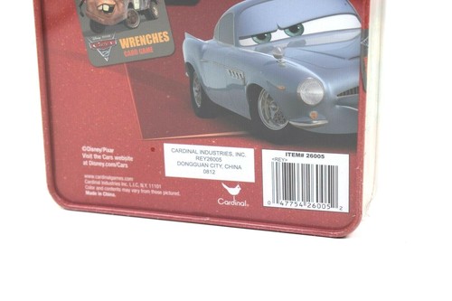 Disney CARS 2 Card Games in Tin 4 Different Games with 4 Decks Pixar | eBay