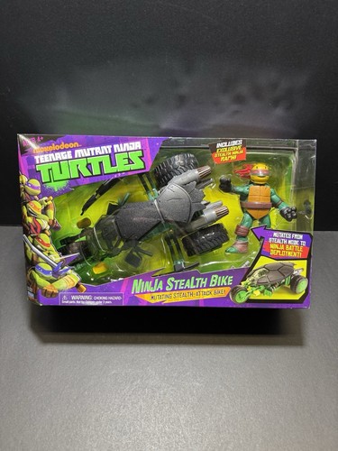 TMNT Ninja Stealth Bike w/Raphael 2012 Playmates Toys Nickelodeon ...