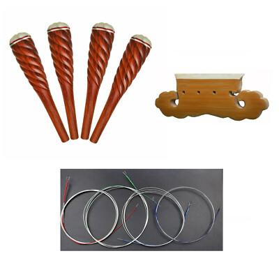 1 Set Pipa Fitting Pegs Tuning Peg Pipas Bridge Strings 琵琶配件 | eBay