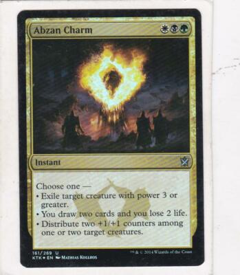 Magic: MTG: Khans of Tarkir: Abzan Charm | eBay