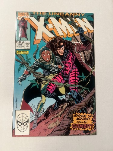 UNCANNY X-MEN #266 FIRST APPEARANCE OF GAMBIT ANDY KUBERT COVER ART ...