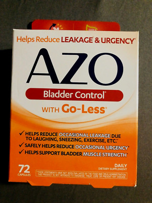 New Box AZO Bladder Control / Reduce Occasional Urge / Leakage | eBay