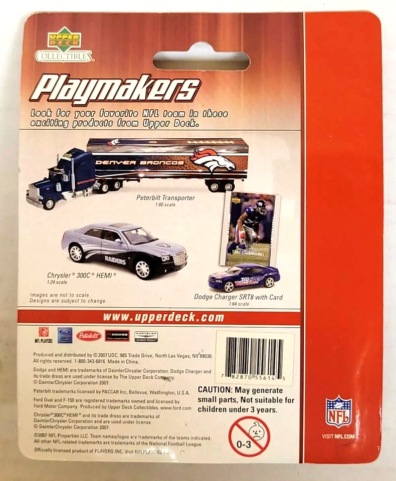 New York Giants Diecast F-150 Ford Pickup Truck Team Sticker Playmakers ...