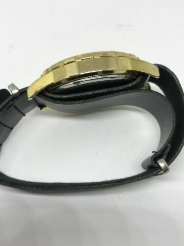 Fossil FS4867 Dean Chronograph Champagne Dial Gold-tone Men's Analog ...