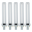 PL13 13-Watt Compact Fluorescent Lamp Twin 2-Pin, 3500K GX23 Base (5 ...
