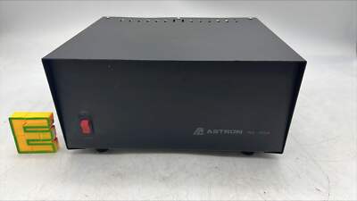 Astron RS-35A Power Supply w/ Power Cord, In: 115VAC, Out: 13.8VDC 35A ...