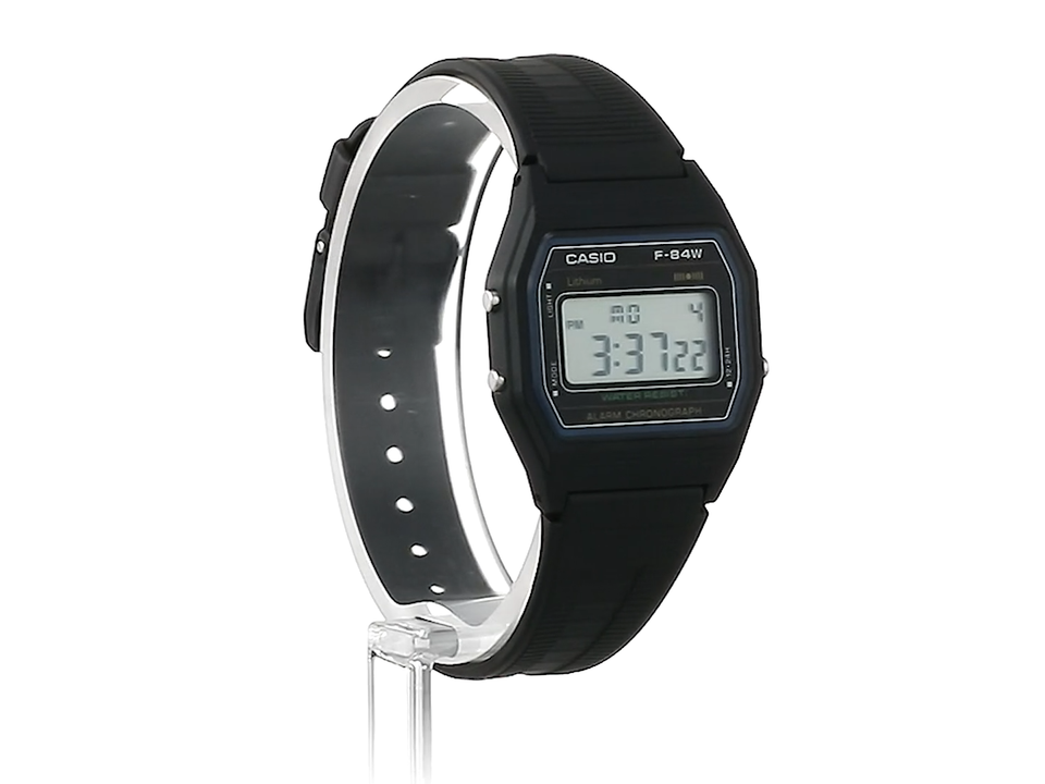 Casio Wristwatch Collection F-84W-1QJH Men's Black Classic Digital ...