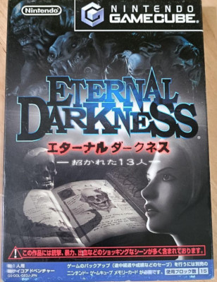Eternal Darkness - Nintendo GameCube Japan Import, NTSC-J, Tested, CIB ...