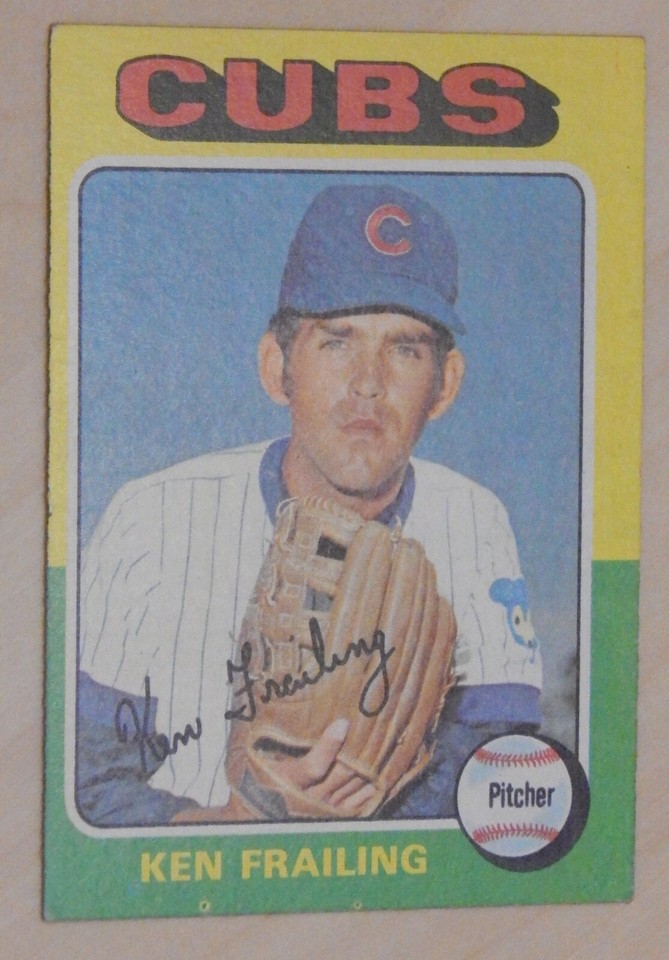 1975 Topps Chicago Cubs Baseball Cards - Set of 10 - Excellent ...