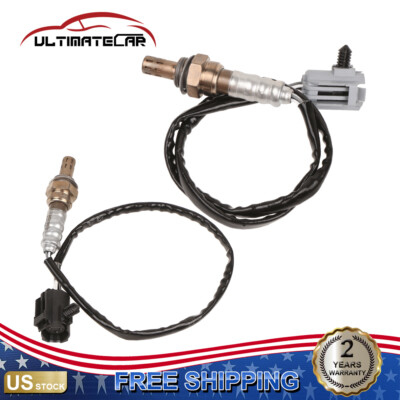 2pcs Up & Downstream O2 Oxygen Sensors For Dodge Durango Ram 1500 Jeep ...