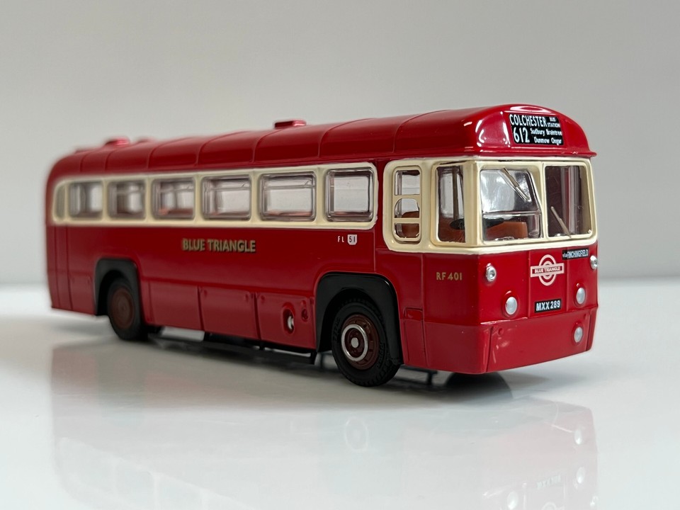 EFE 23312 - AEC RF Bus Blue Triangle - Route 612 Colchester - Boxed ...